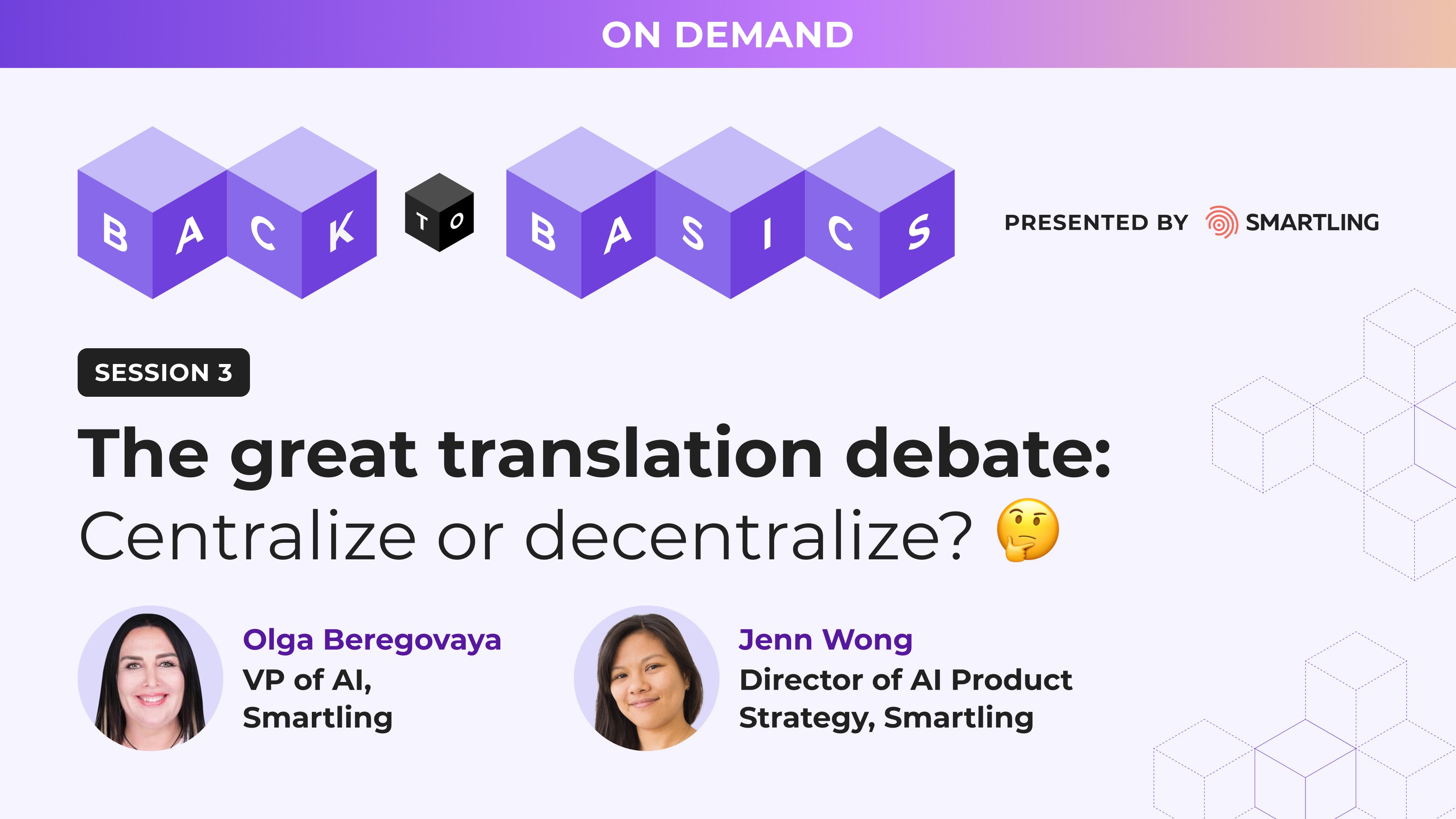 The great translation debate: Centralize or decentralize?🤔